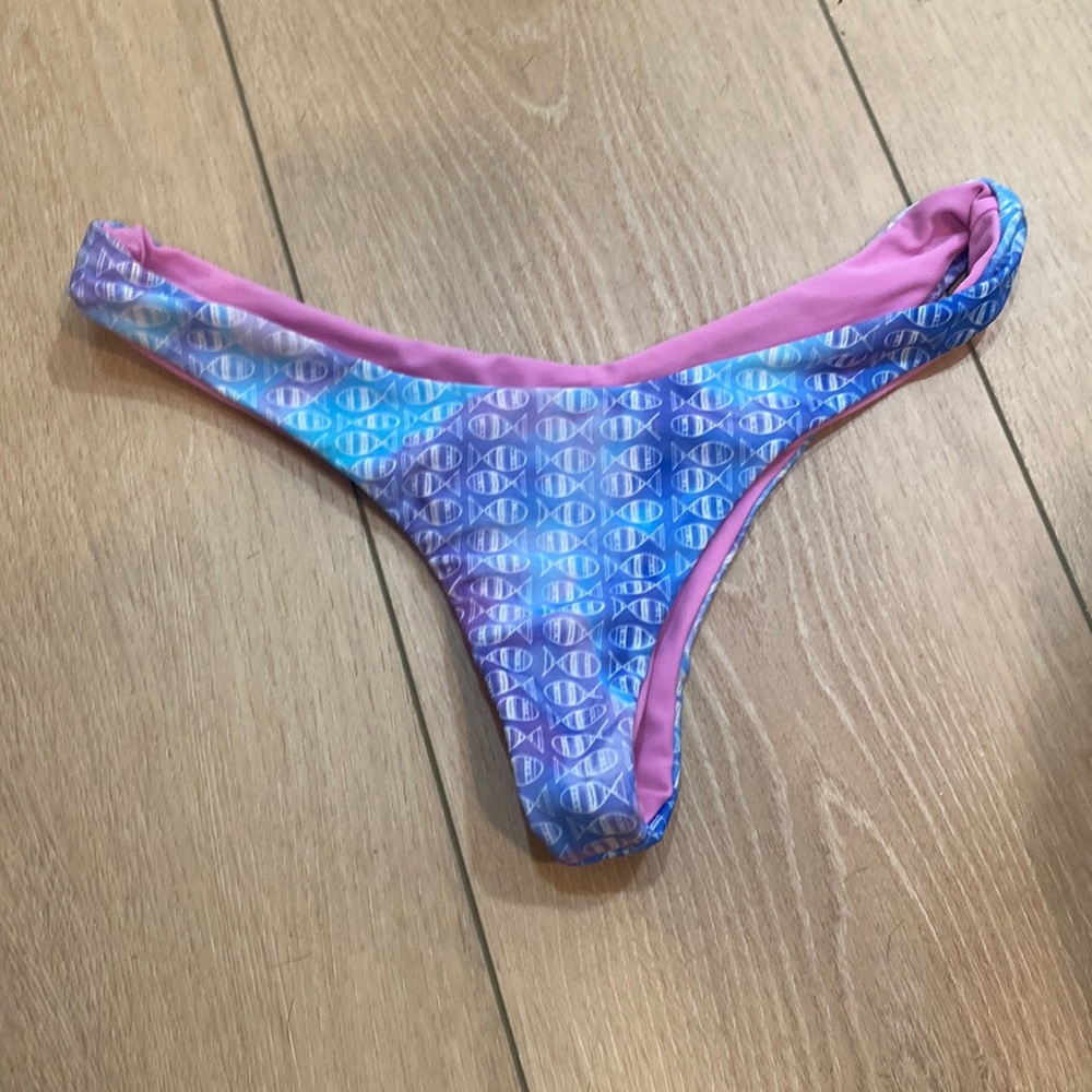 Moana Bikini Purple Pink And Blue Reversible Gem